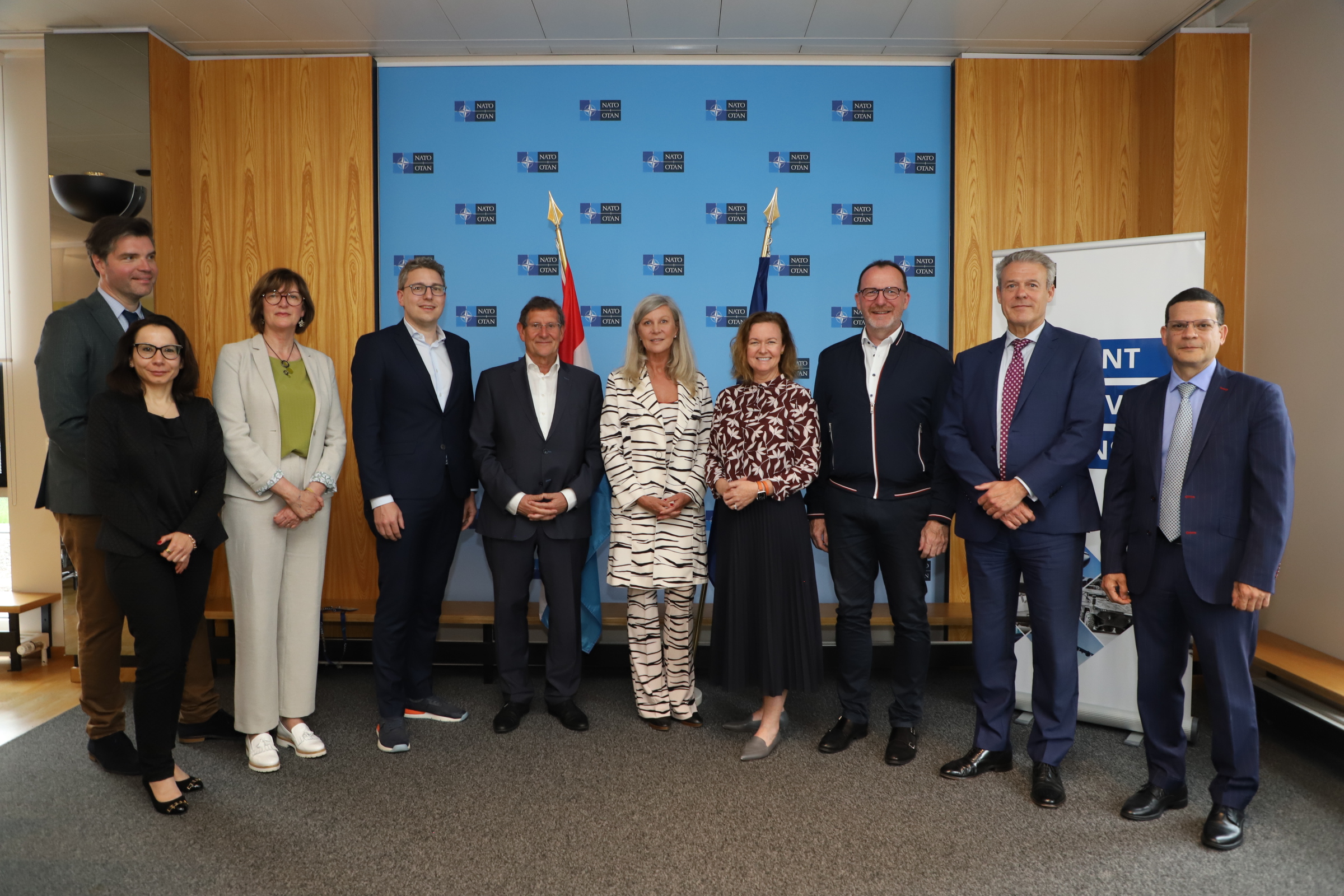 Visite à l’agence de l’OTAN à Capellen | Chambre des Députés du Grand ...